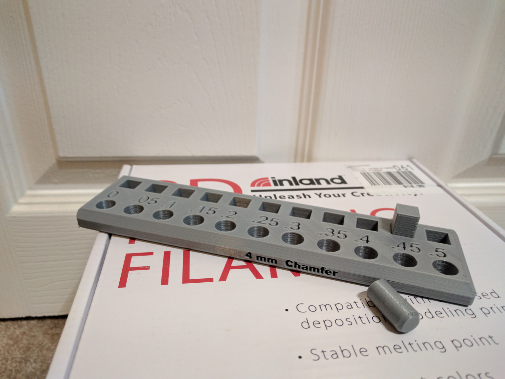 Printer Tolerance Test by A_Str8 | Download free STL model | Printables.com