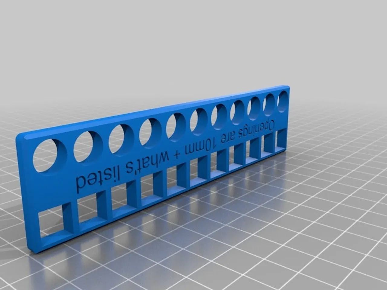 Printer Tolerance Test by A_Str8 | Download free STL model | Printables.com
