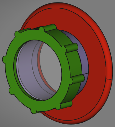 Air filter for 40mm PVC pipe by DeckedKnight | Download free STL model ...