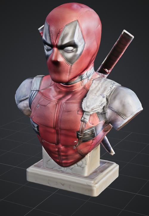 BUST Deadpool by Ben 3D | Download free STL model | Printables.com