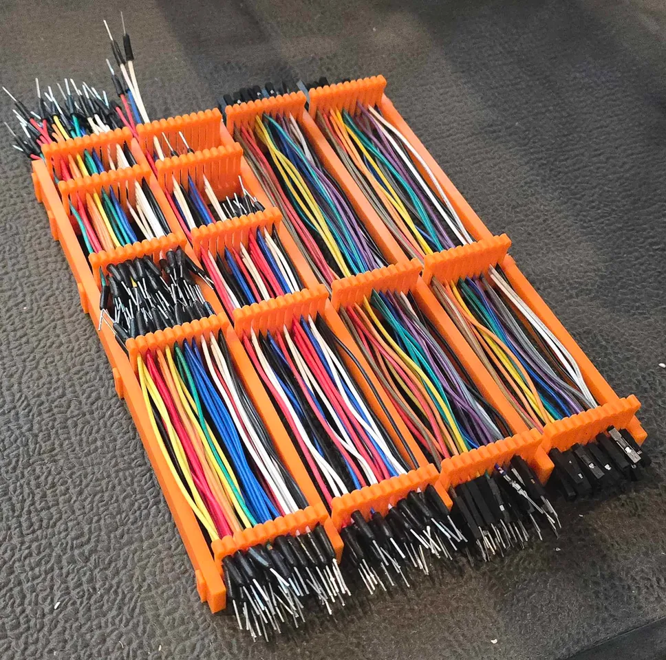 Dupont Cable Management (Organizer) by MCOOPE18 | Download free STL ...