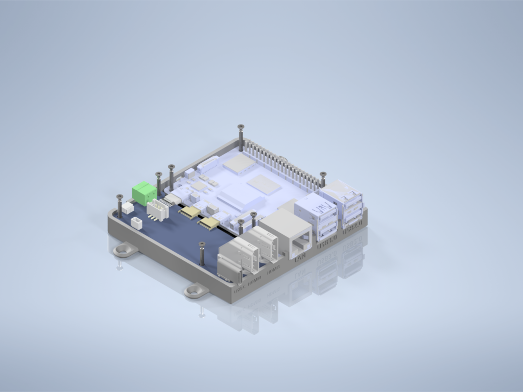 Raspberry Pi 5 & Waveshare Connector Adapter Housing by Nerdiy.de ...