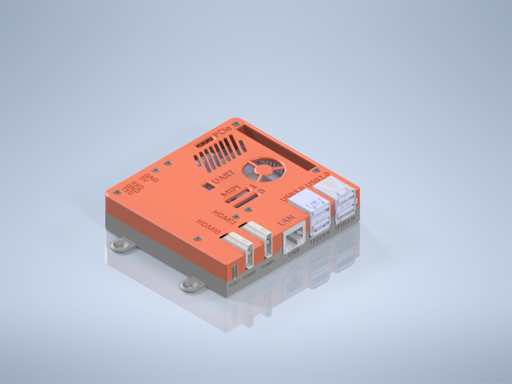 Raspberry Pi 5 & Waveshare Connector Adapter Housing by Nerdiy.de ...