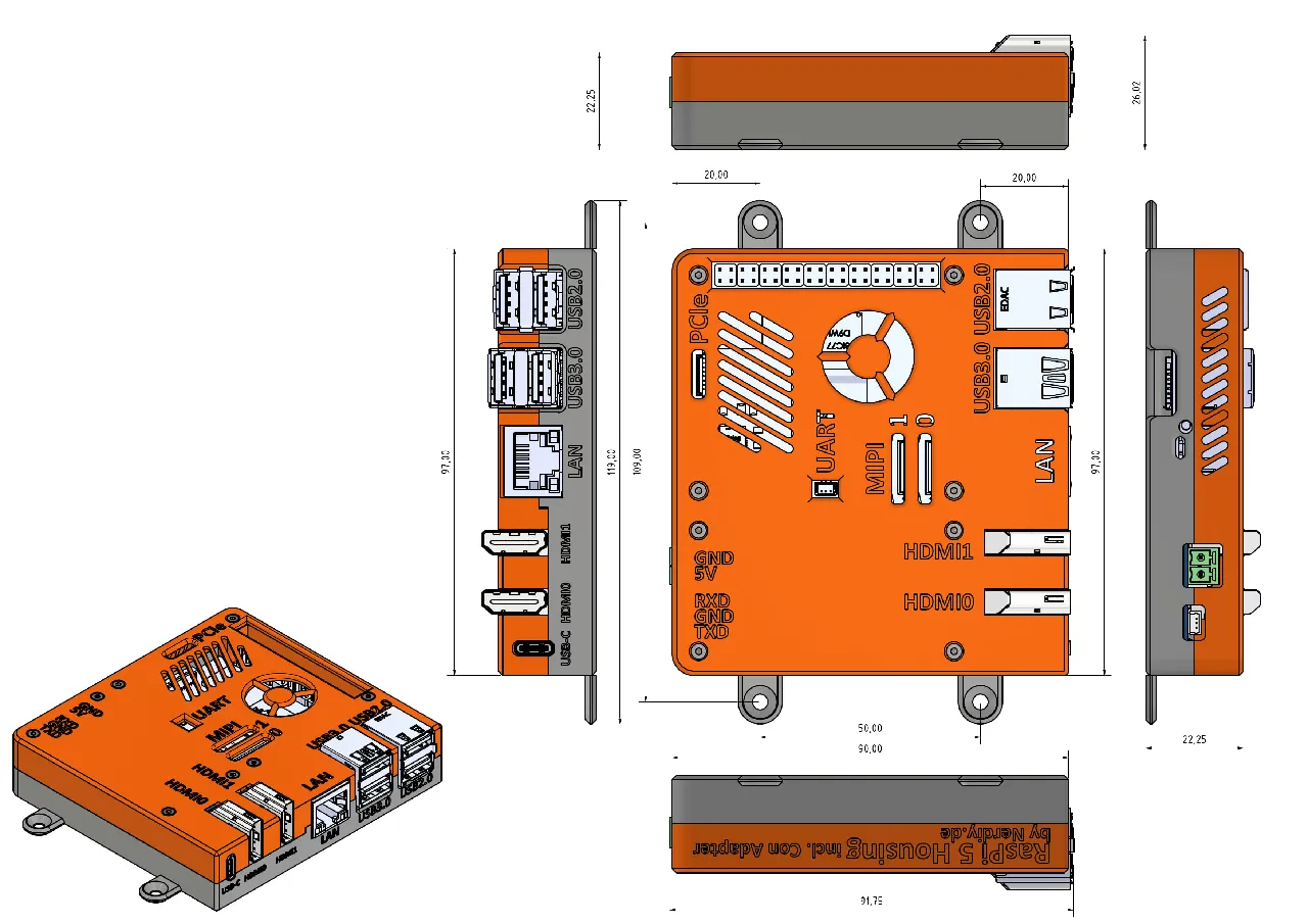 raspberry pi 5 connectors
