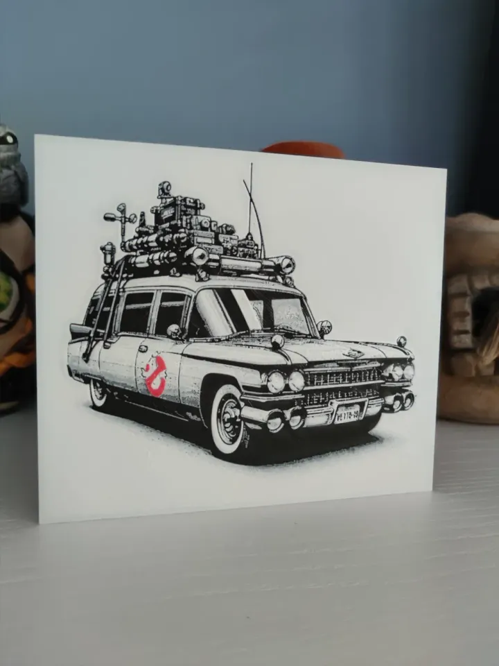 Ghostbusters car hueforge by Fernando Ureña Herrero | Download free STL ...