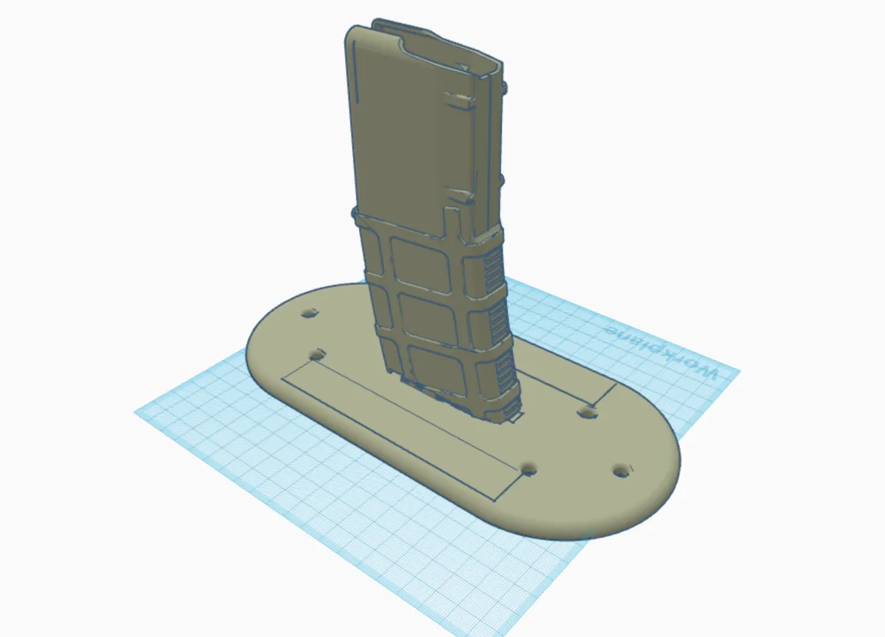 AR-15 Stand with NO WORDS by YNPrints | Download free STL model ...