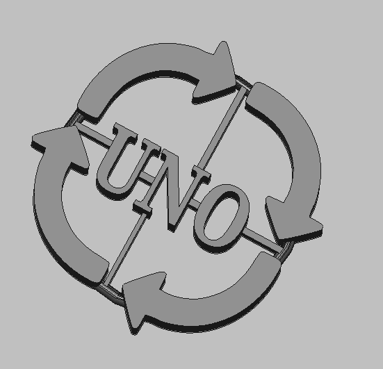 UNO Direction Marker por Chuck B | Descargar modelo STL gratuito ...
