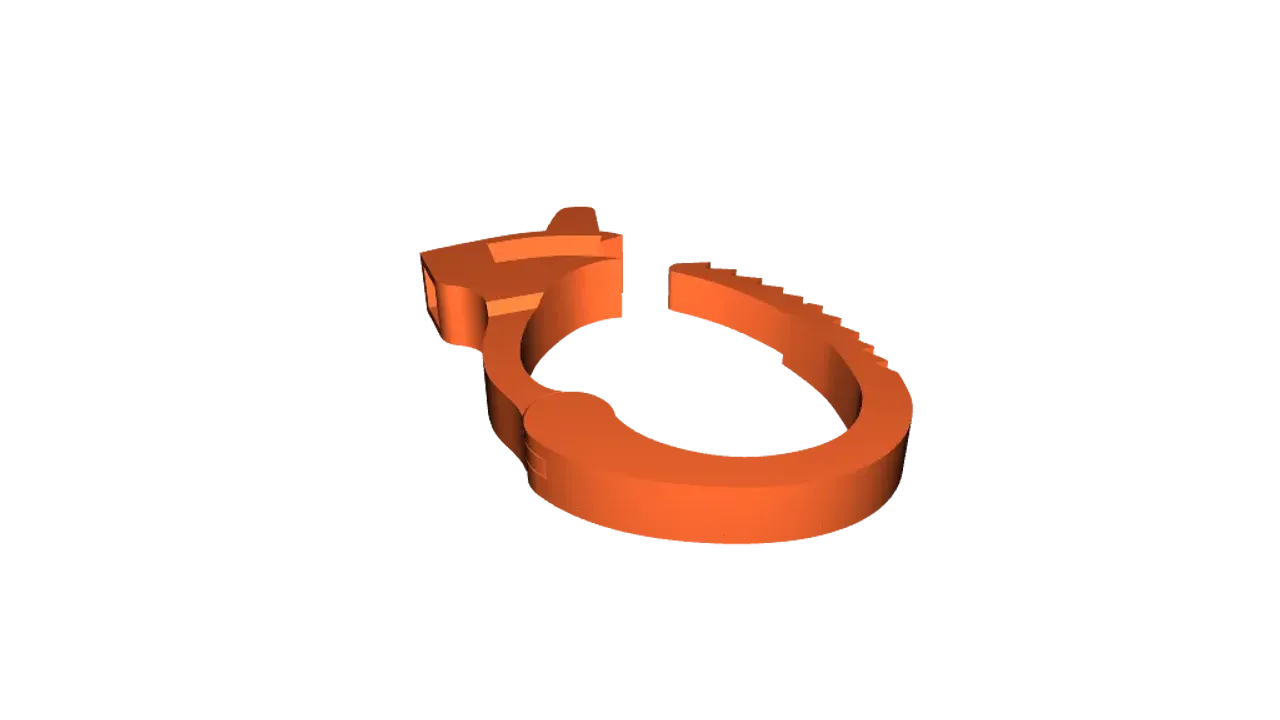 Cable Clamp by Markytemp | Download free STL model | Printables.com