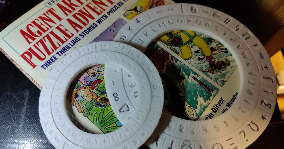 Decoding Wheel by ruxven | Download free STL model | Printables.com