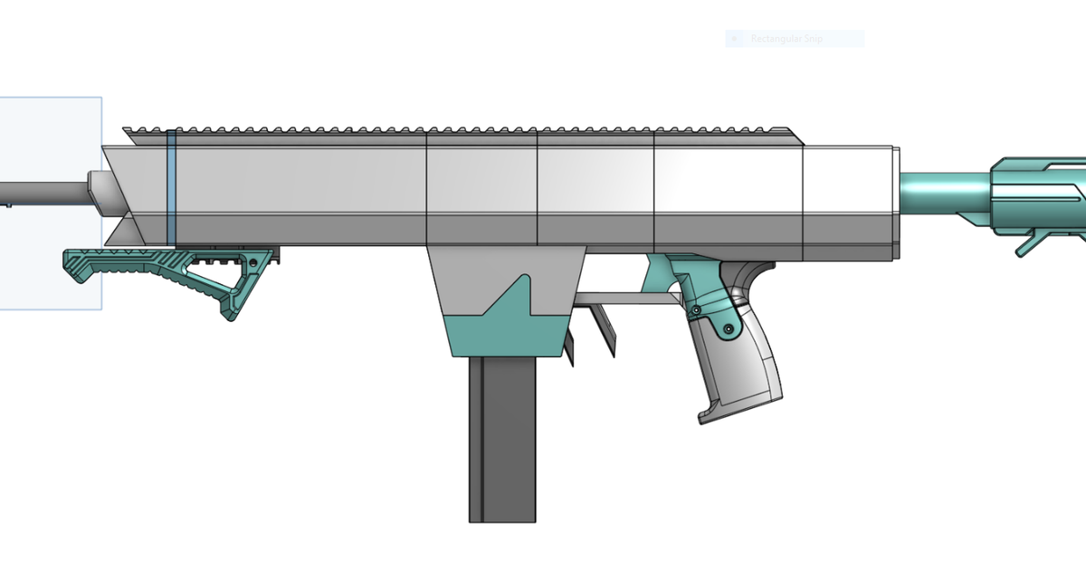 Nerf Gun (untested) by Nopecontacto | Download free STL model ...