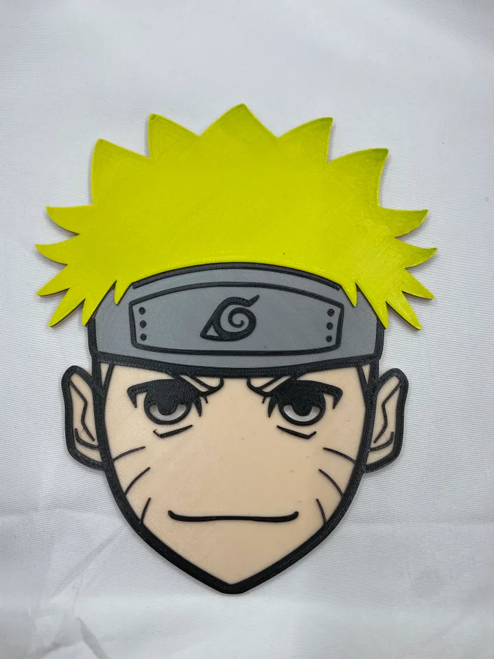 Naruto Face by ar3Dprints | Download free STL model | Printables.com