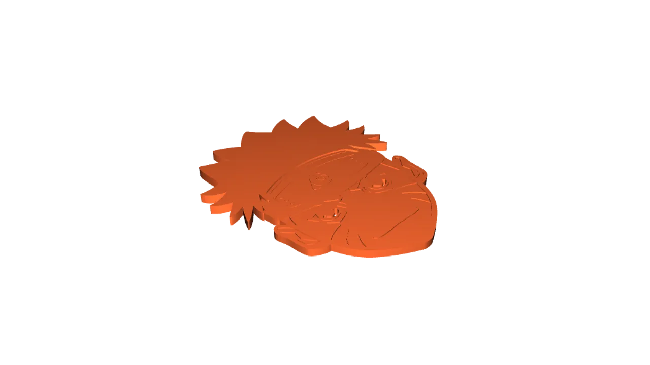 Naruto Face by ar3Dprints | Download free STL model | Printables.com