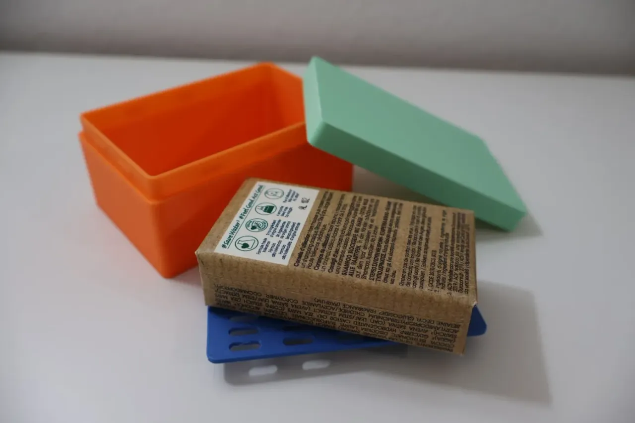 Parametric soapbox with cover and drainer by BuildByte3D | Download ...