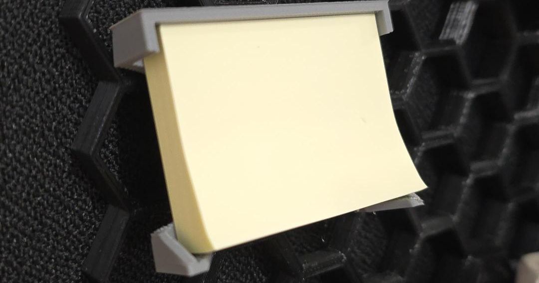 HSW Mini Post-it Holder by jungoba | Download free STL model ...