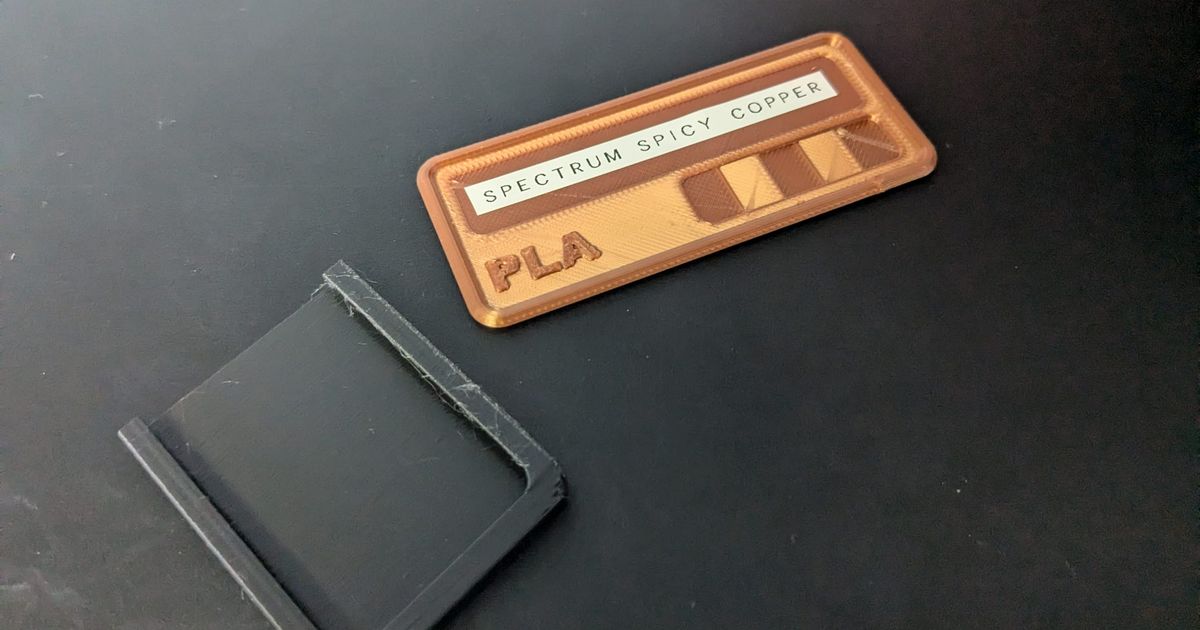 Dry Box Marking with Holder for Filament Sample by Doblist | Download ...