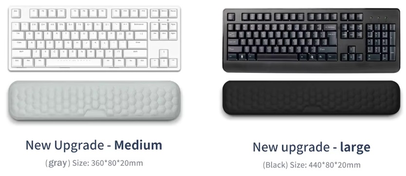 Wrist Rest Riser (4 variants) by SimplifiedLife | Download free STL ...