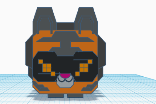hi-tech tiger by lennytvprogg | Download free STL model | Printables.com