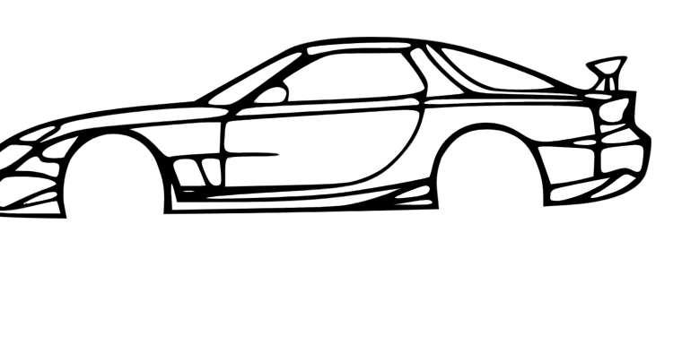 Mazda RX7 (1992) by CarDesignLab | Printables Store