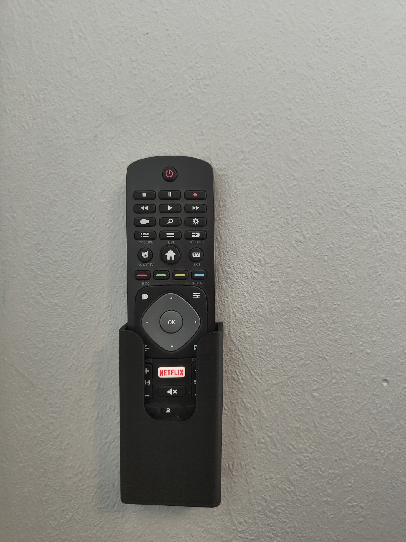 Philips TV Remote mount by stef stals | Download free STL model ...