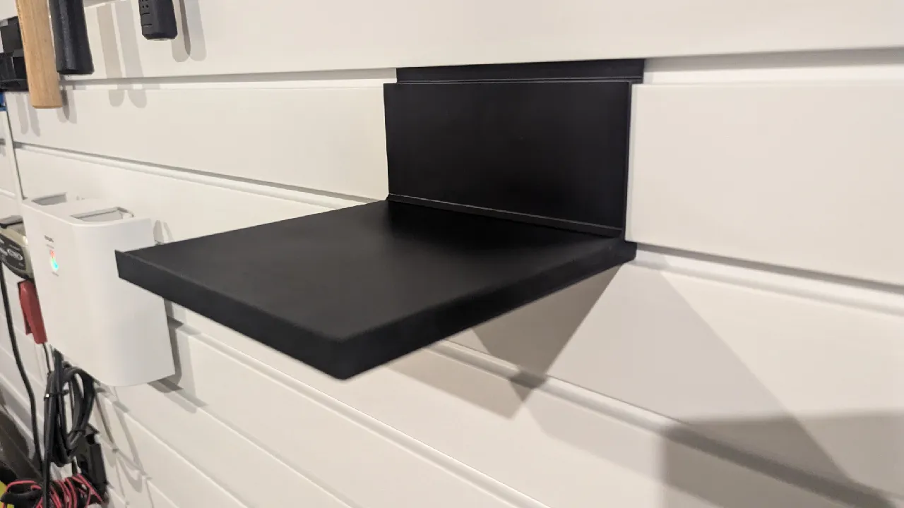 Ledge Shelf for 3" Slatwall by Yangorang | Download free STL model ...