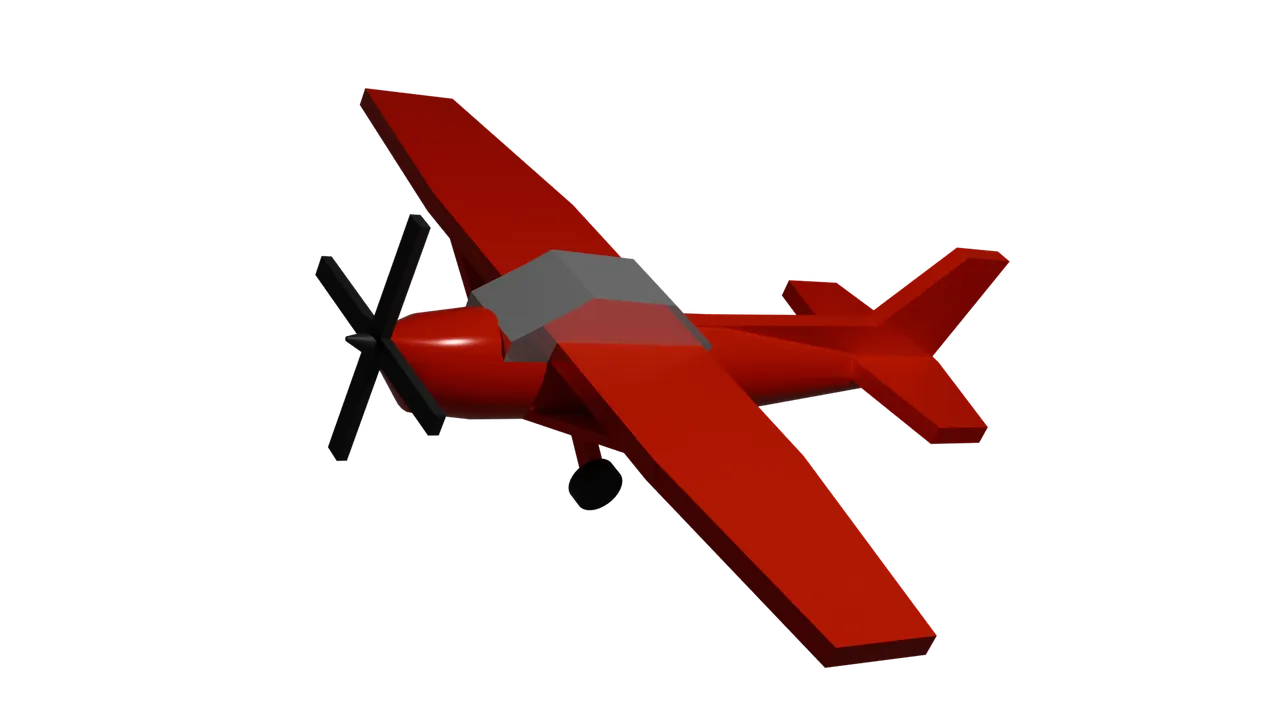 Single-Propeller Plane by Makerspace Hillerød | Download free STL model ...