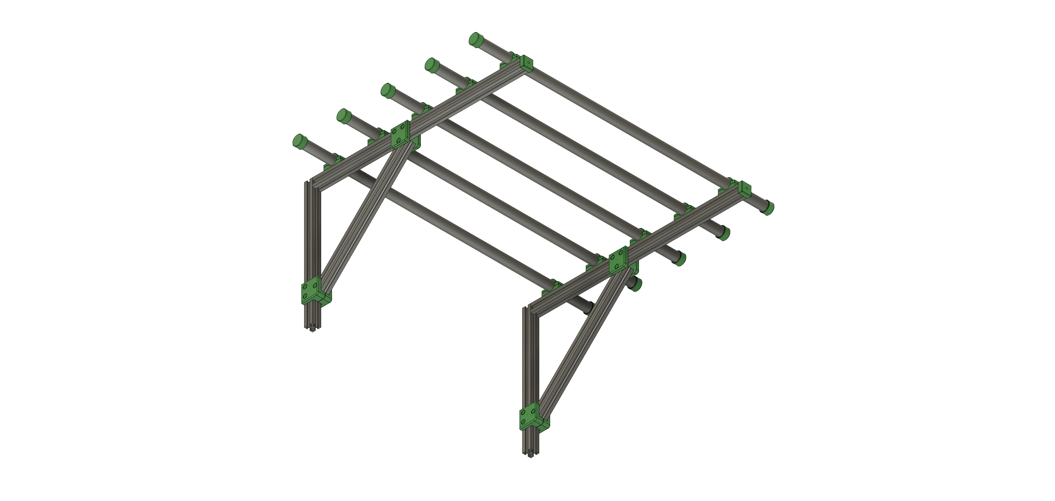 Clothes rack with 20x20 profiles by AWSW | Download free STL model ...