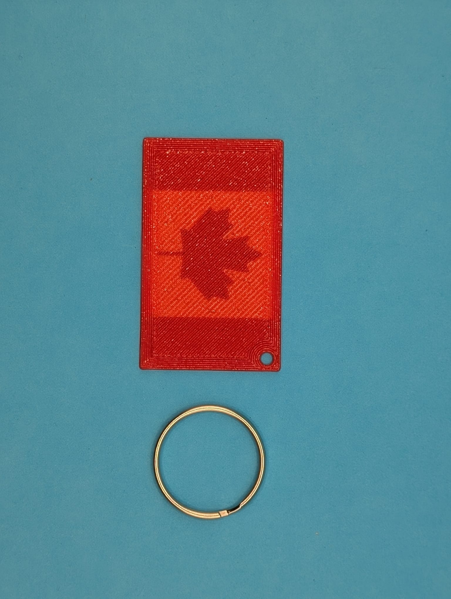 Canada Flag keychain by Viacheslav Blinder | Download free STL model ...