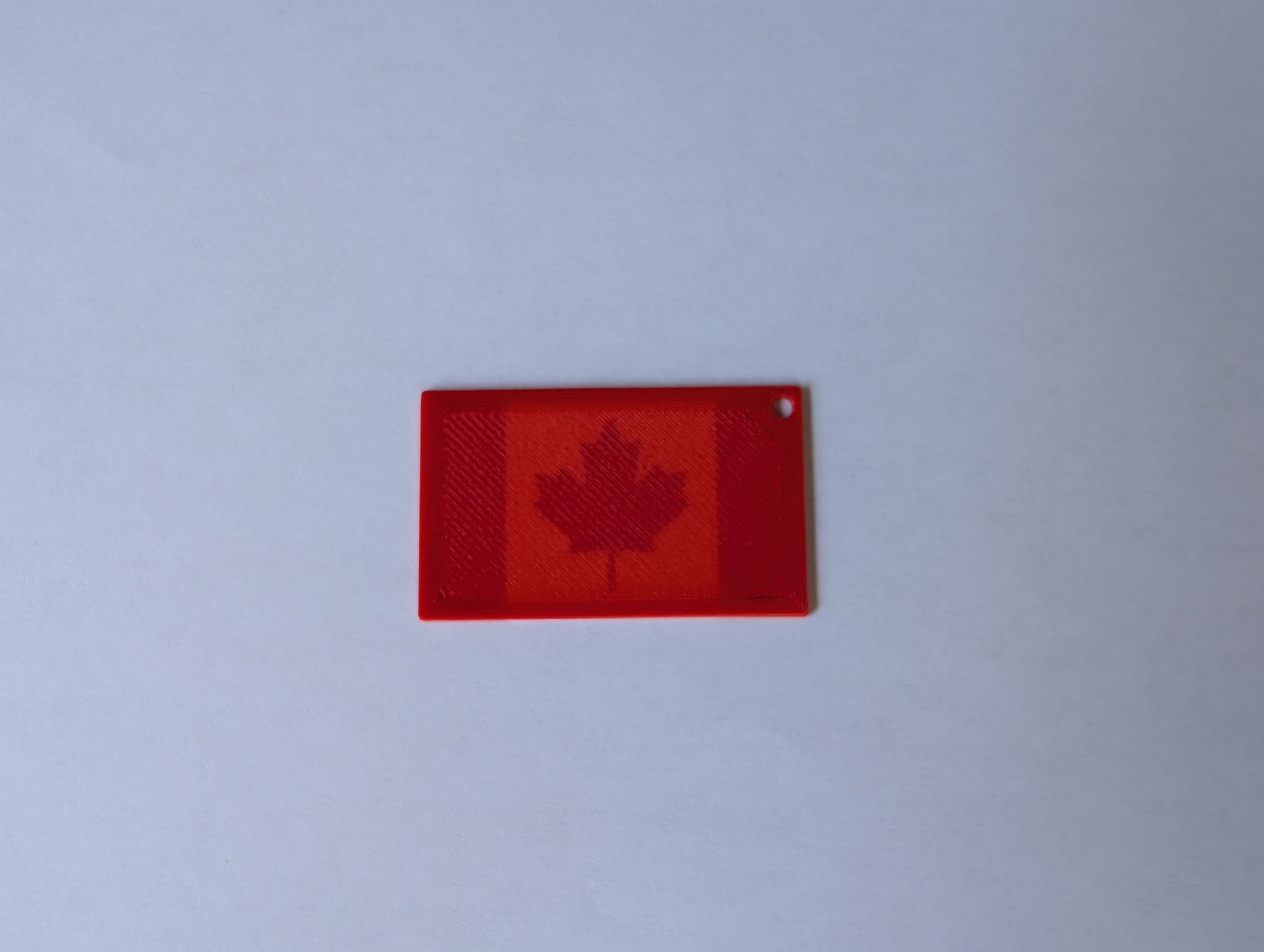 Canada Flag keychain by Viacheslav Blinder | Download free STL model ...
