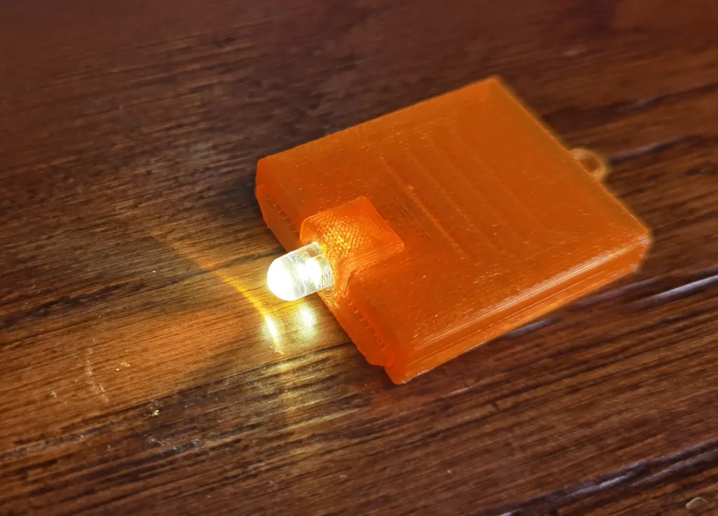 Dead Simple 2032 LED Light by if html | Download free STL model ...