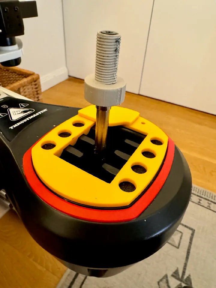 Thrustmaster T8HS Adapter (M12, parametric, fusion) by pflouret ...