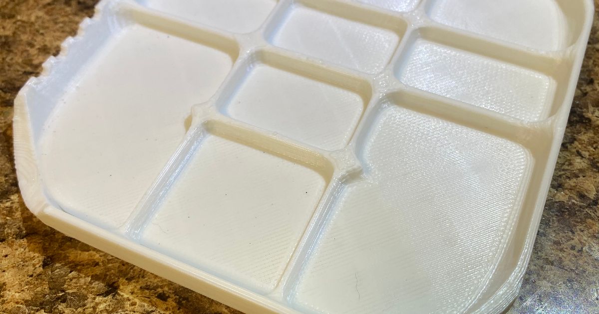 Simple Sorting Tray by mitchellspam1 | Download free STL model ...