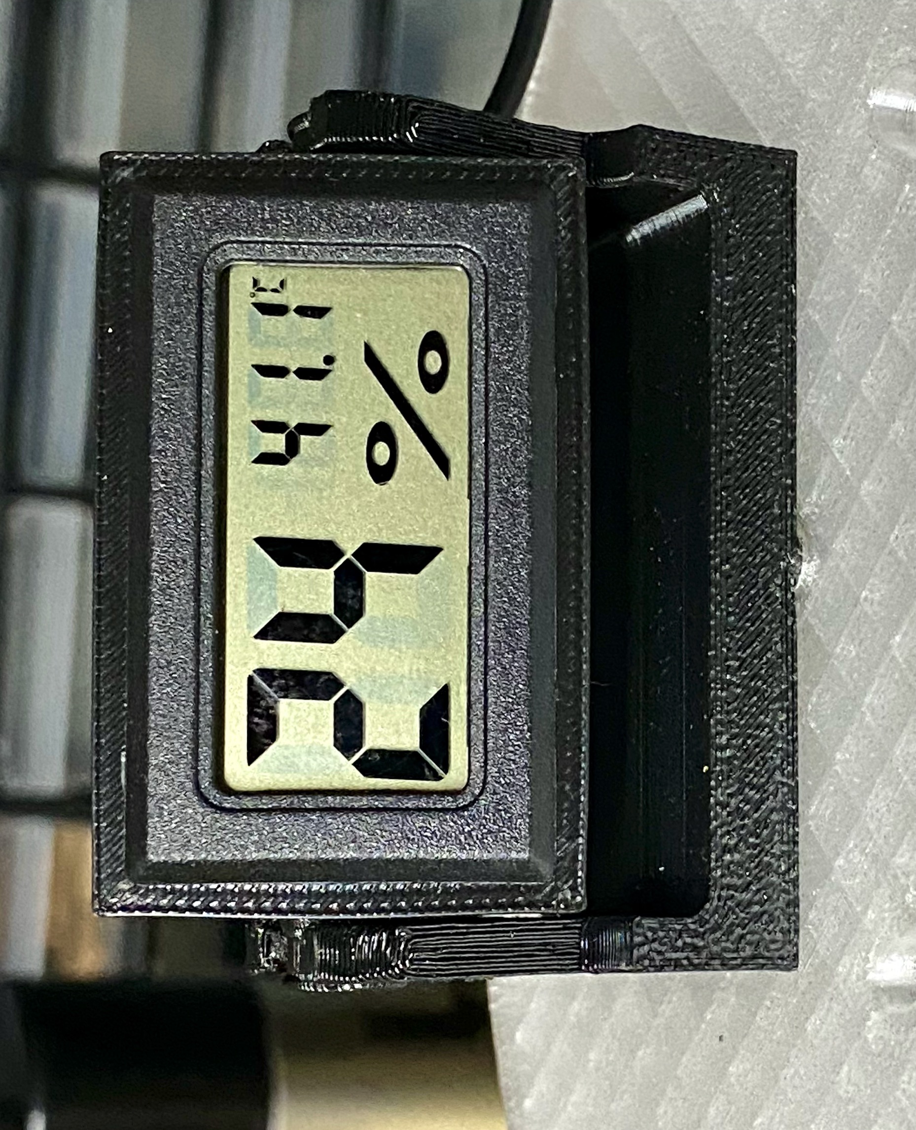 Temperature + Humidity Gauge Box with Adjustable Viewangle by Tritschi ...