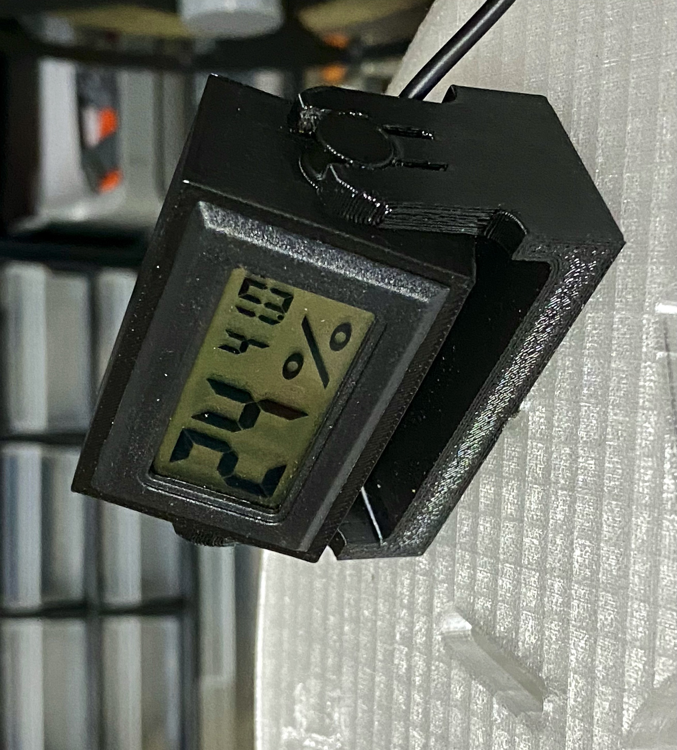 Temperature + Humidity Gauge Box with Adjustable Viewangle by Tritschi ...