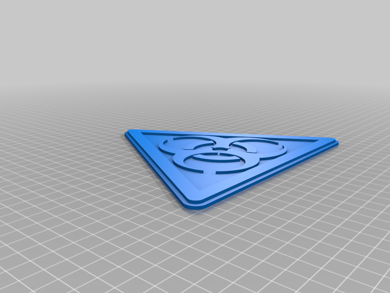 Biohazard Sign by MaEtUgR | Download free STL model | Printables.com