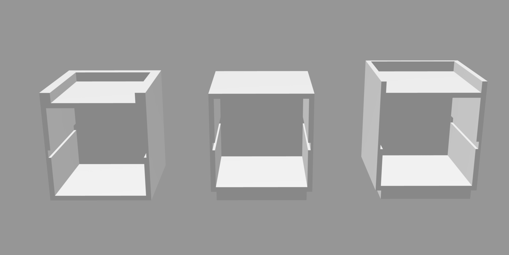 Simple Modular Desktop Storage by partavocado | Download free STL model ...