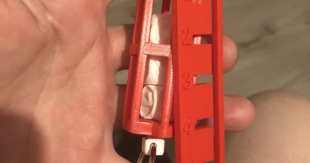 Board Game Night Key Chain by Seth Giolle | Download free STL model ...