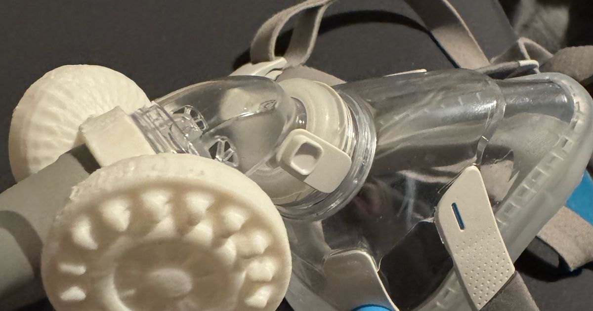 Novelty CPAP Gas Mask Mod by Evan | Download free STL model ...