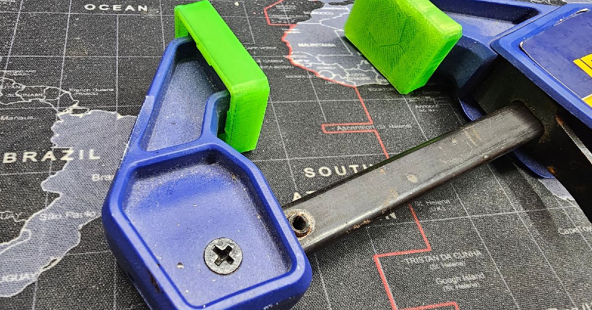 Replacement Irwin Quick Grip Clamp Cap by 3DPrintingDadster | Download ...