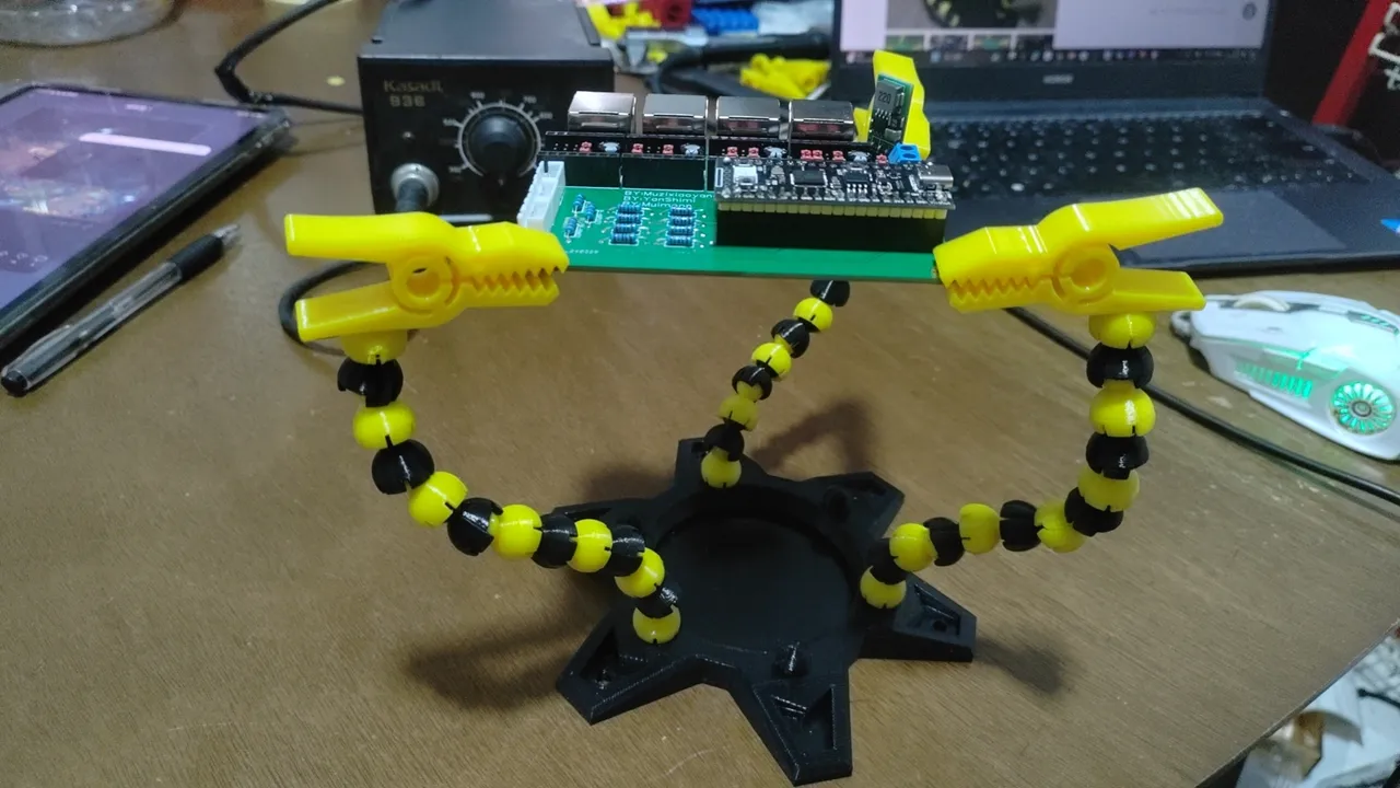 Soldering Tool Holder Helping Hands Flexible Arm Third Hand by 3D ...