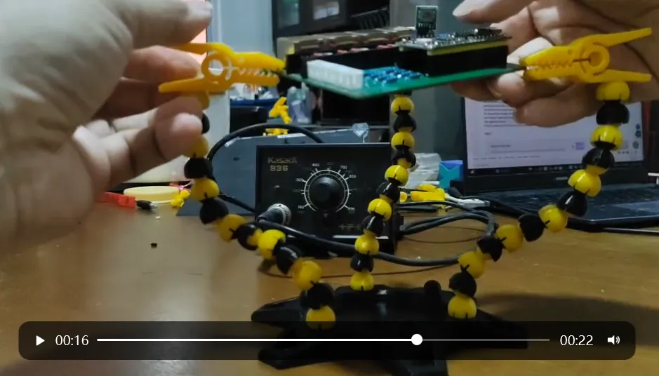 Soldering Tool Holder Helping Hands Flexible Arm Third Hand by 3D ...