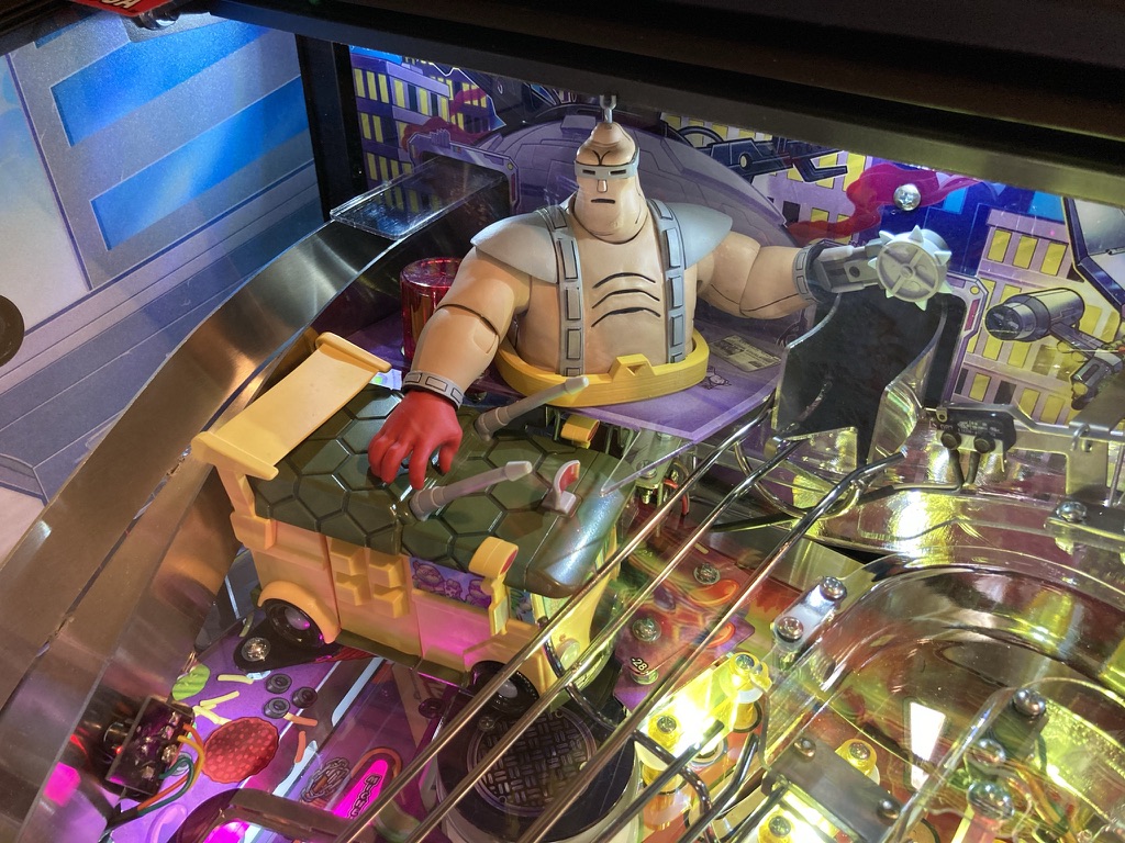 Krang Android NECA Belt Base for Stern TMNT Pinball Playfield by ...