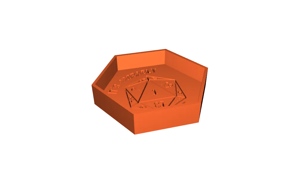 "It's Probably Fine" Nat 1 DnD Dice Tray by San G Dice | Download free ...