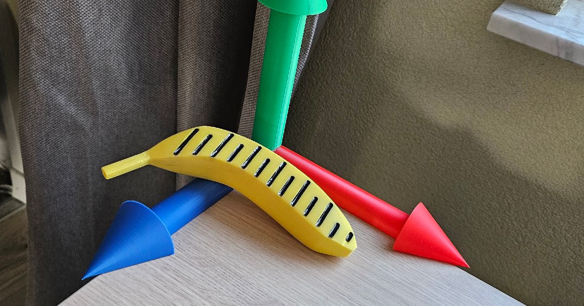 Solidworks axis XYZ by HLW | Download free STL model | Printables.com