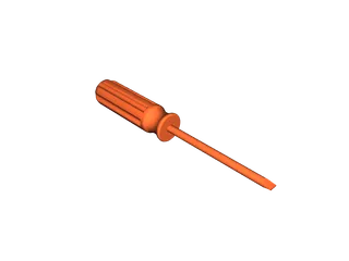Flat Head Screwdriver by Jeff | Download free STL model | Printables.com