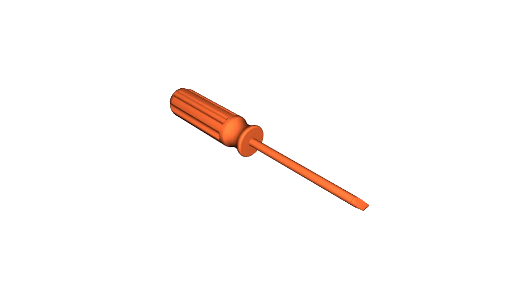 Flat Head Screwdriver by Jeff | Download free STL model | Printables.com