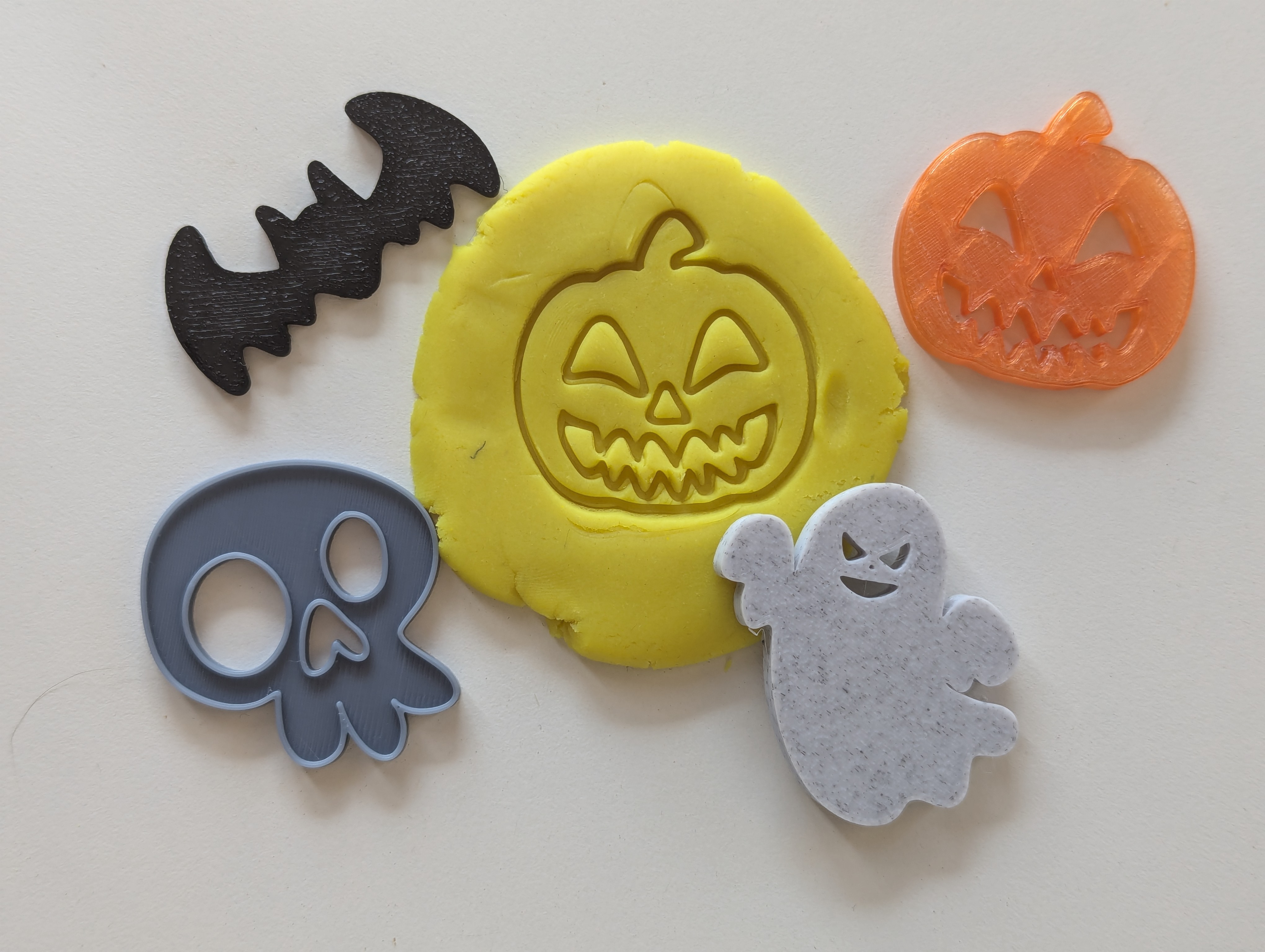 Halloween minis, playdough stamps by Vasichkin | Download free STL ...