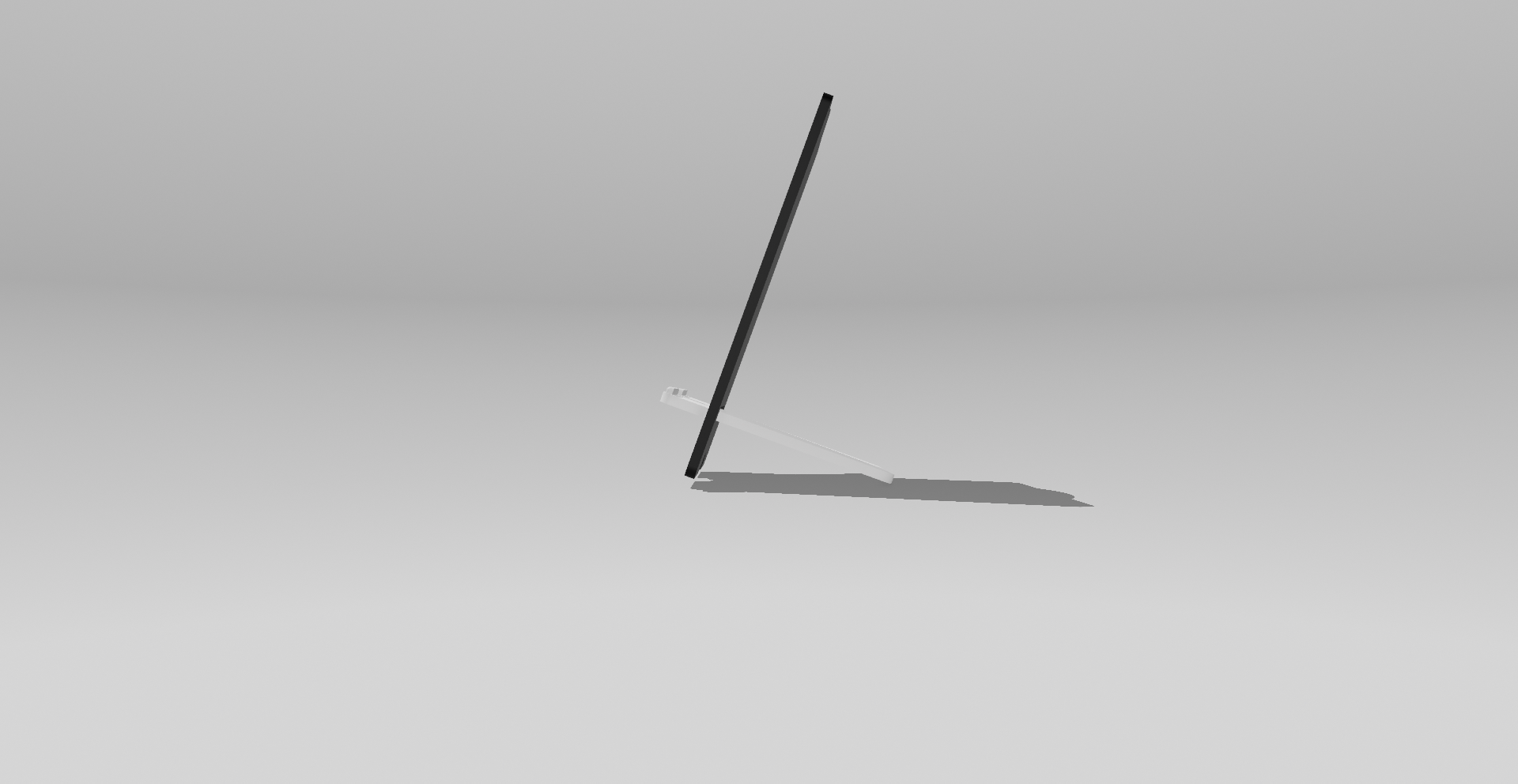 simple two piece phone holder with cord cutout by OTL3Dprinting ...
