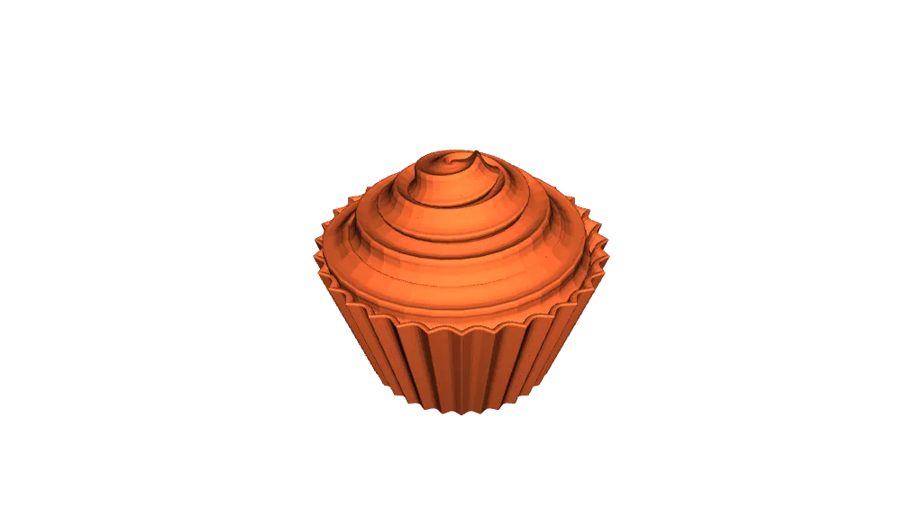 Simple Cupcake by Loogi3D | Download free STL model | Printables.com