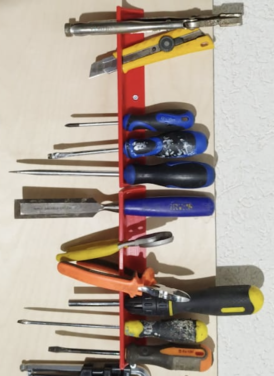 wall mount for tools by M&M | Download free STL model | Printables.com