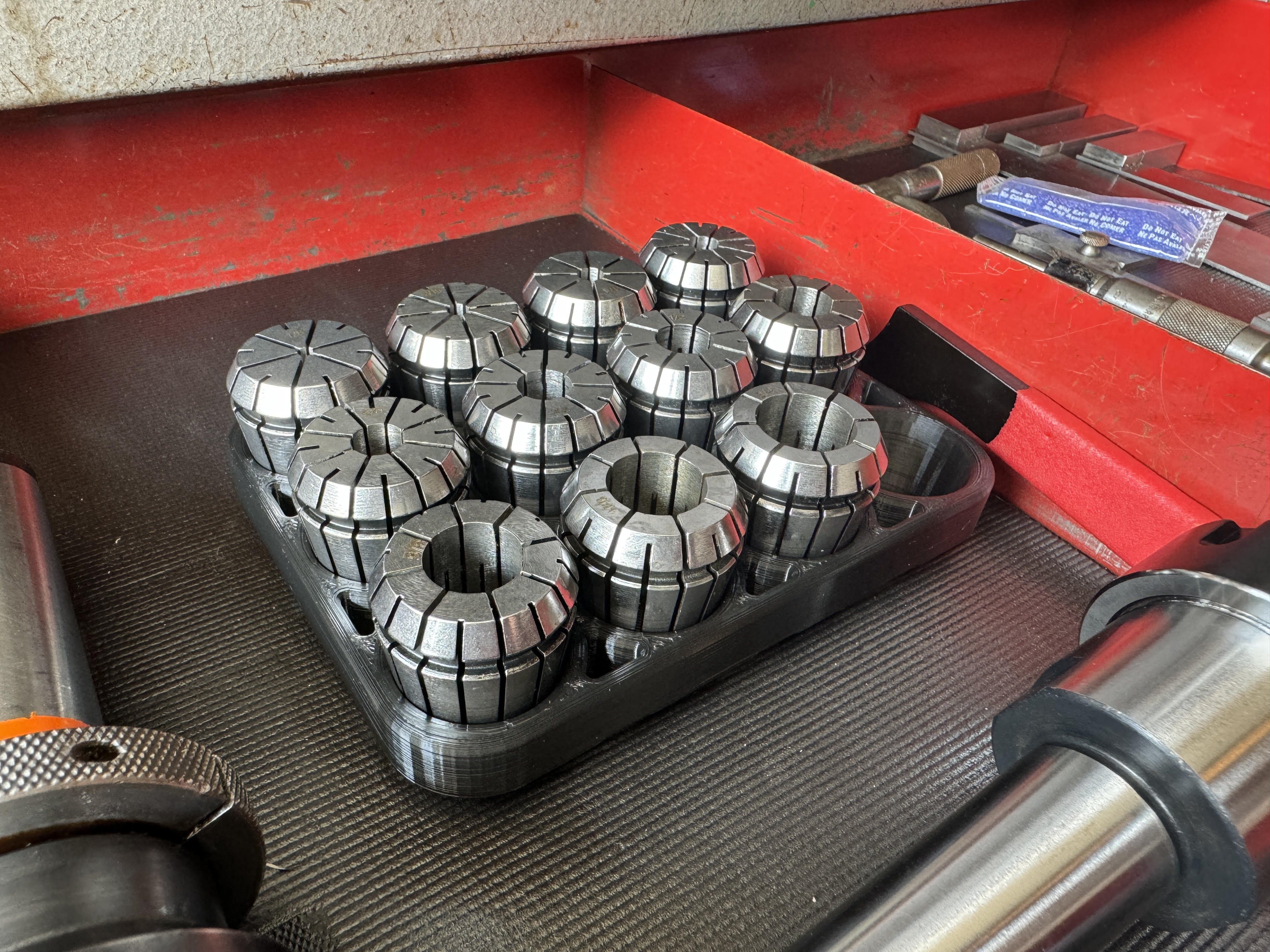 ER32 Collet Holder Tray by Connor Kmiec | Download free STL model ...